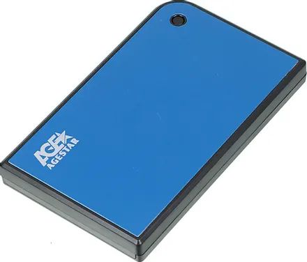 Внешний корпус для HDD SATA 2.5 AgeStar 3UB2A14 (BLUE)