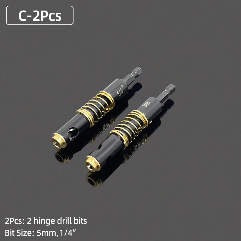 Самоцентрирующие сверла-фрезы ManPingLu для дверей и окон C-2Pcs
