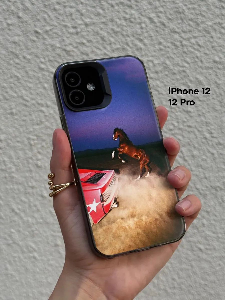 Чехол на iPhone 12 12 Pro с лошадью