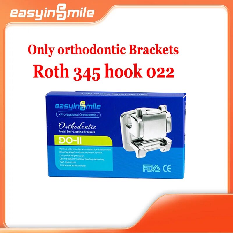 Самолигирующие брекеты Easyinsmile braces roth 345 022