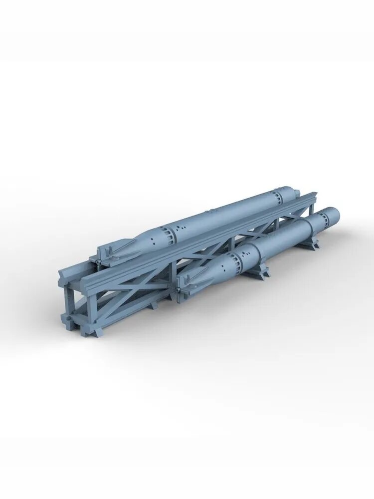 LYCG700388 1/700 Модель модернизации частей 533 мм торпедной трубки