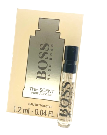Boss The Scent Pure Accord туалетная вода мужская 1.2 мл сэмпл - Хуго Босс Пьюр