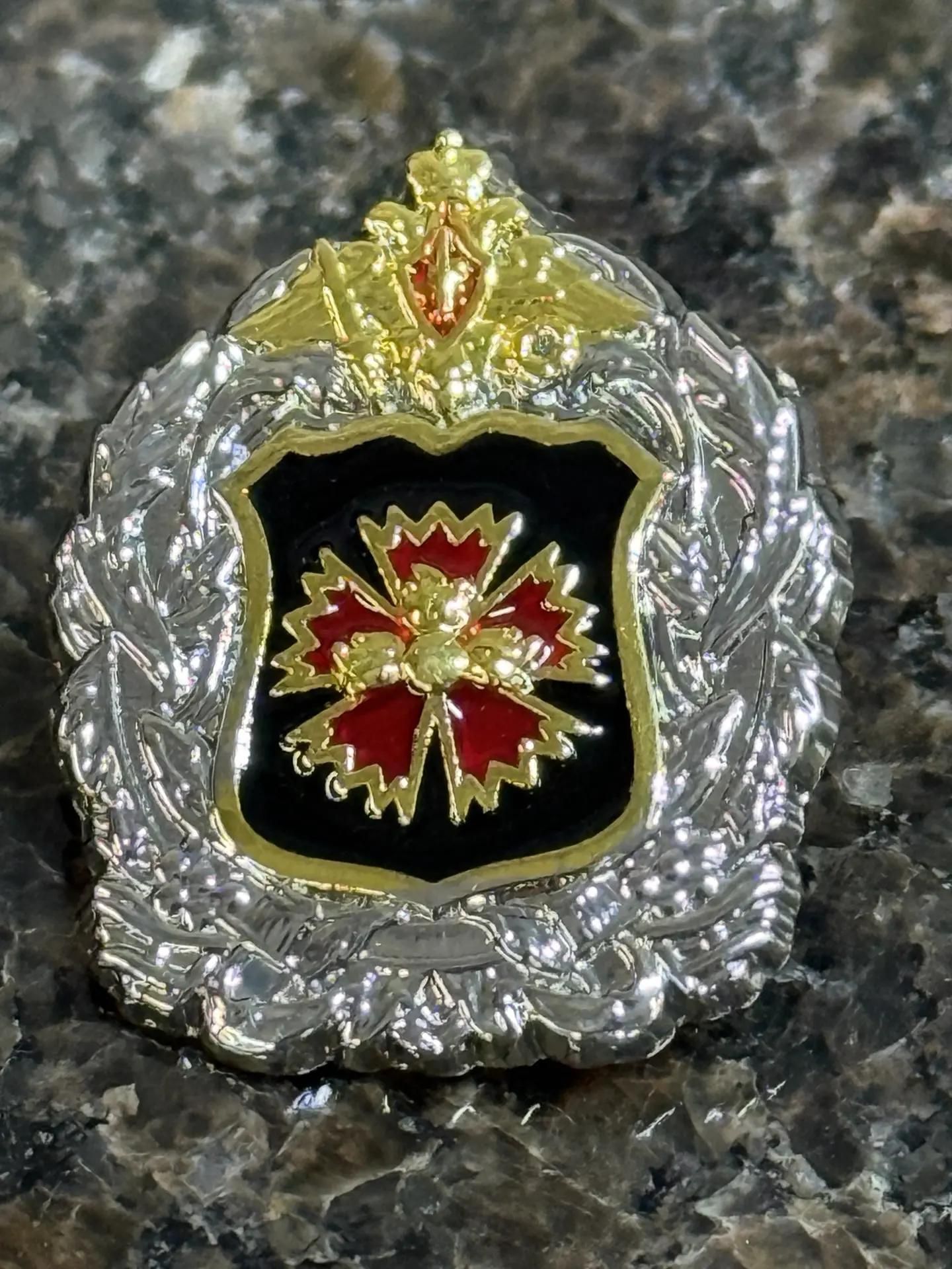 Знак фрачный ГРУ ГШ ВС РФ на булавке