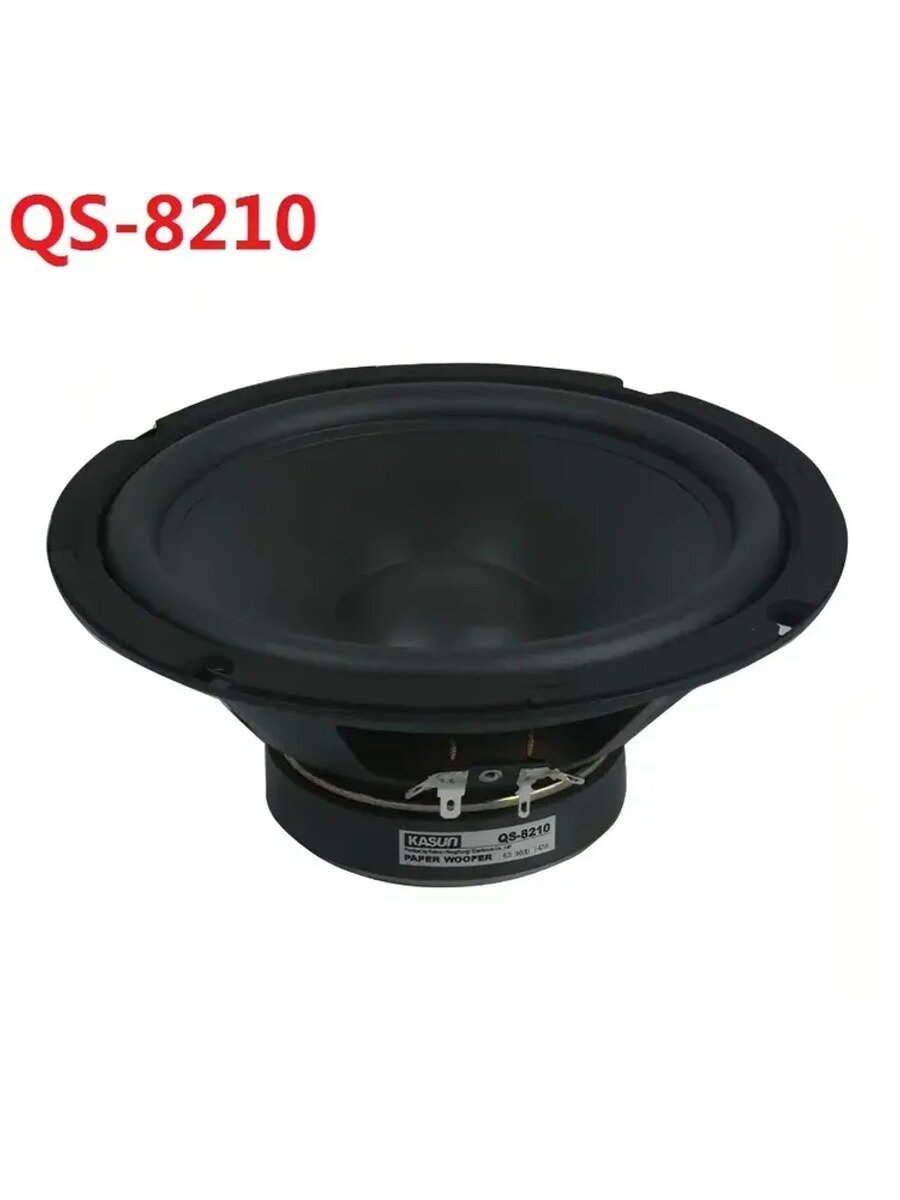 KASUN QA-8210 8 "Home Audio DIY HiFi НЧ-динамик Динамик-драйвер Черный полипропиленовый конус 8 Ом / 140 Вт