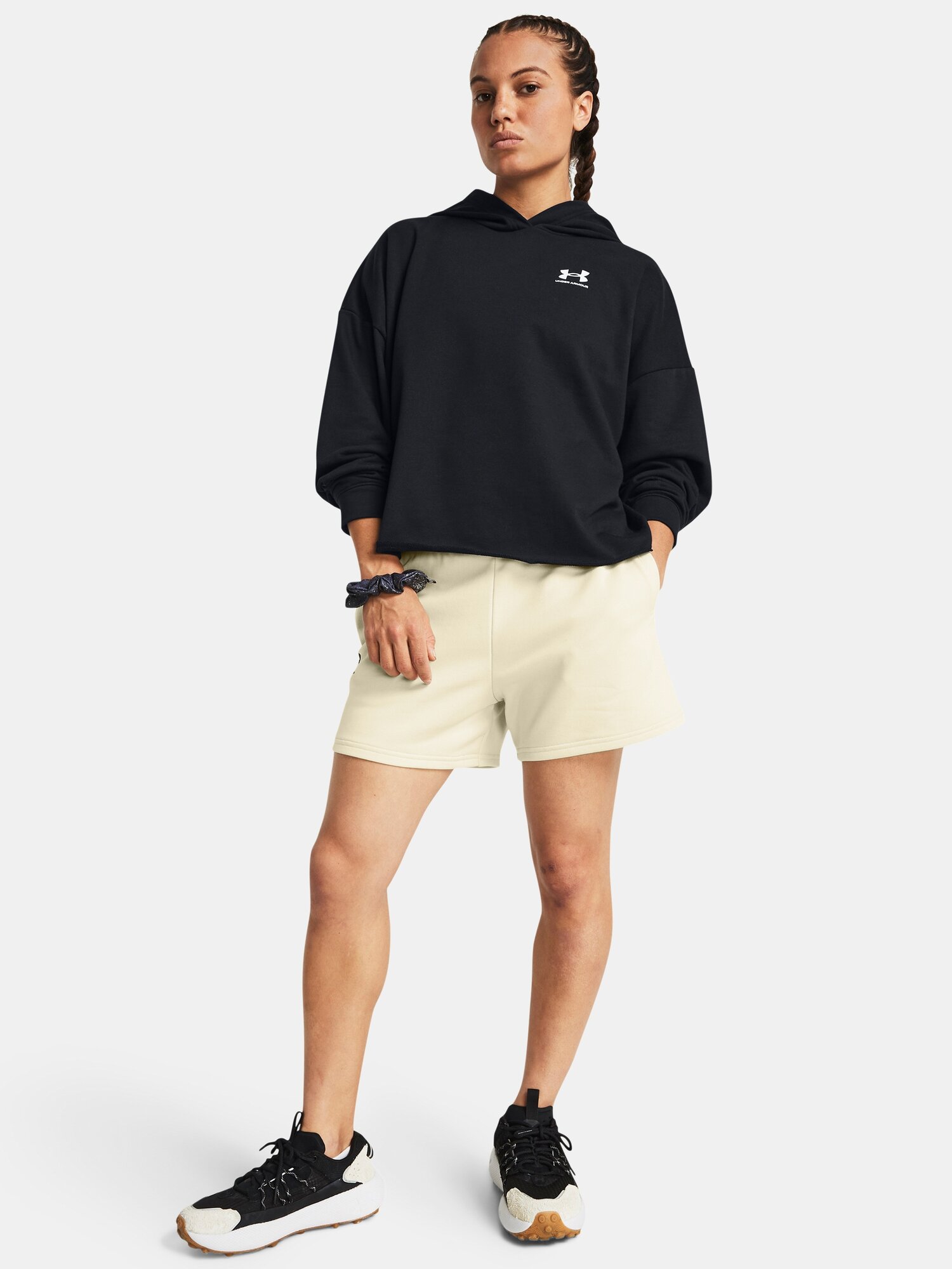 Толстовка Under Armour Rival Terry, размер L, , черный — фото 1