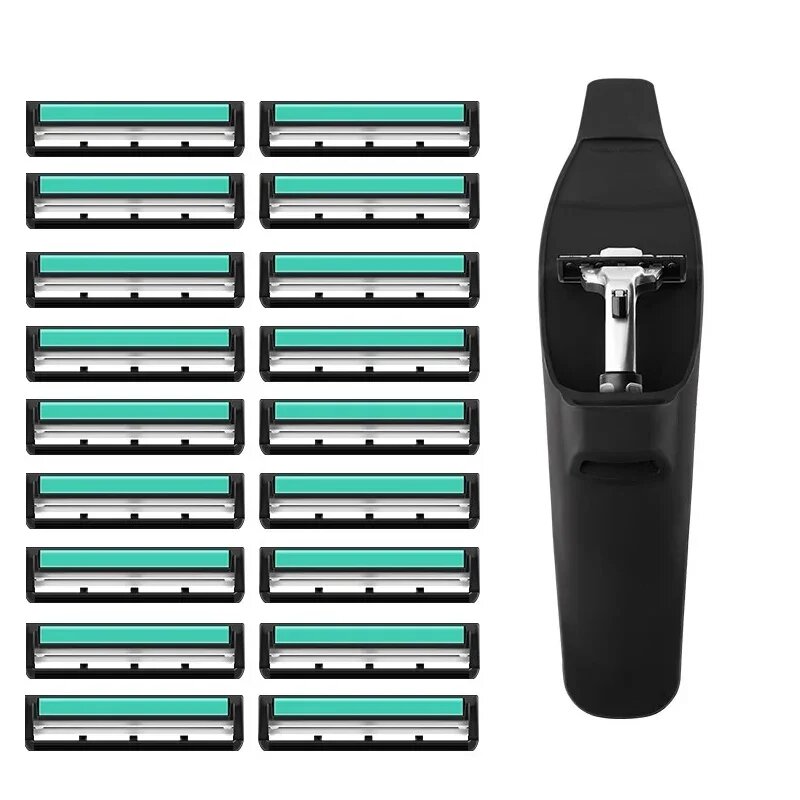 Сменные лезвия Gillette 2-слойные для бритвы Vector 2, набор из 16 шт, различные наборы на выбор