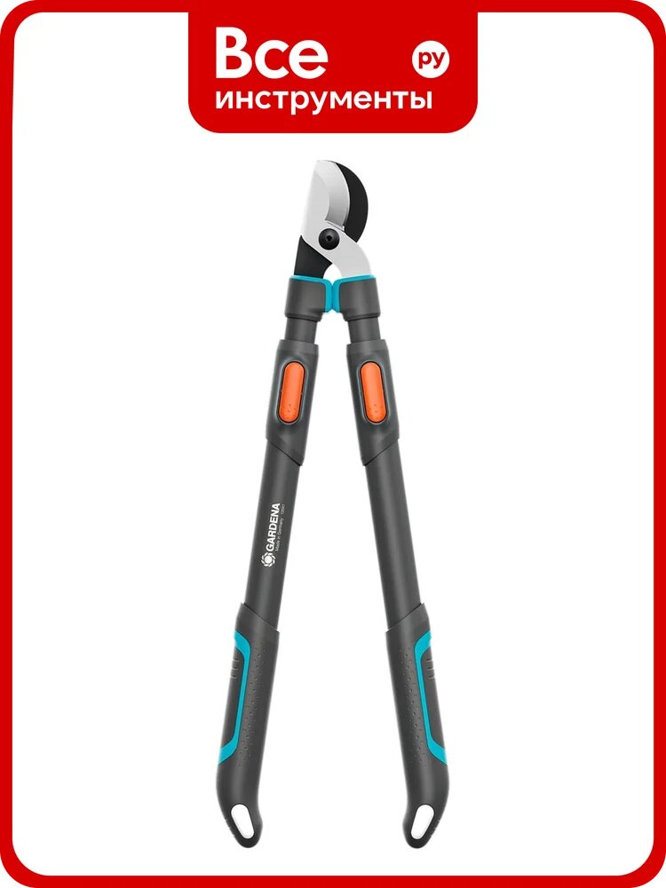 Сучкорез GARDENA TeleCut Pro L, телескопический, лезвия из закаленной стали, 50мм