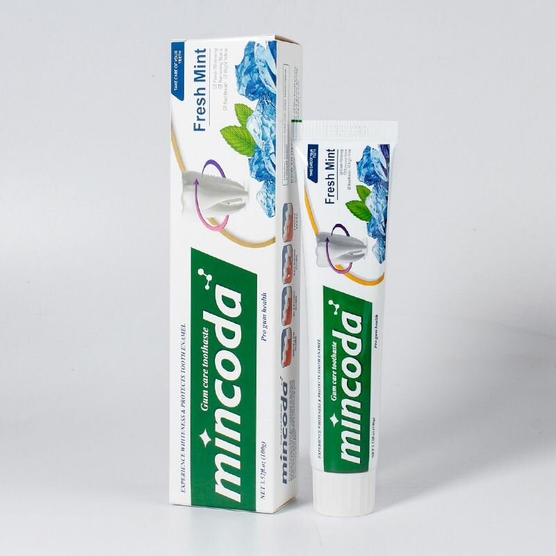 Зубная паста Fresh Mint, 100 г: отбеливание, свежее дыхание и уход за деснами