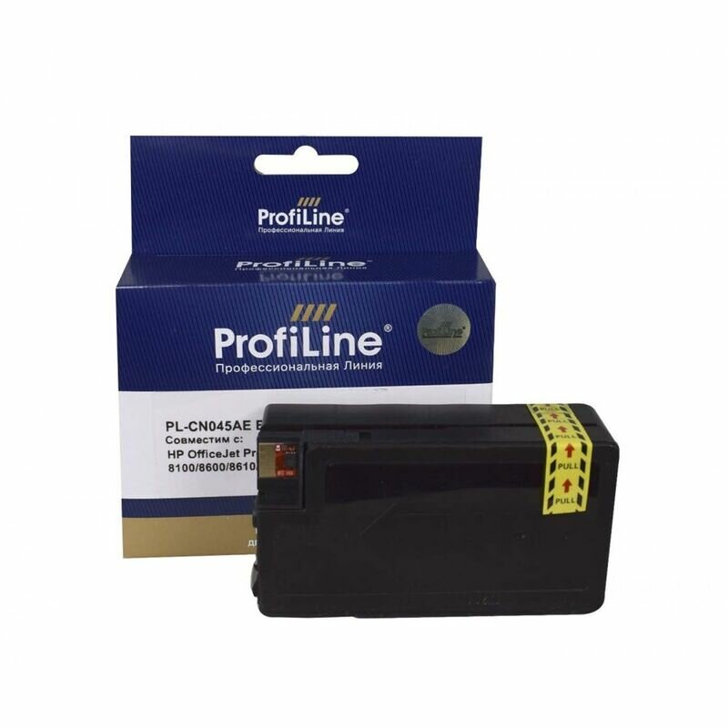 Картридж 950XL CN045AE для HP OfficeJet 8600, 8610, 8100, 8620 ProfiLine черный