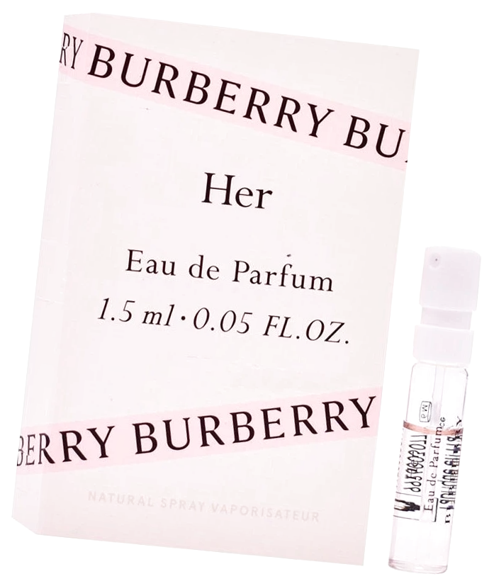 Духи для женщин Барбери Хёр 1.5 мл миниатюра - Burberry Her Eau De Parfum