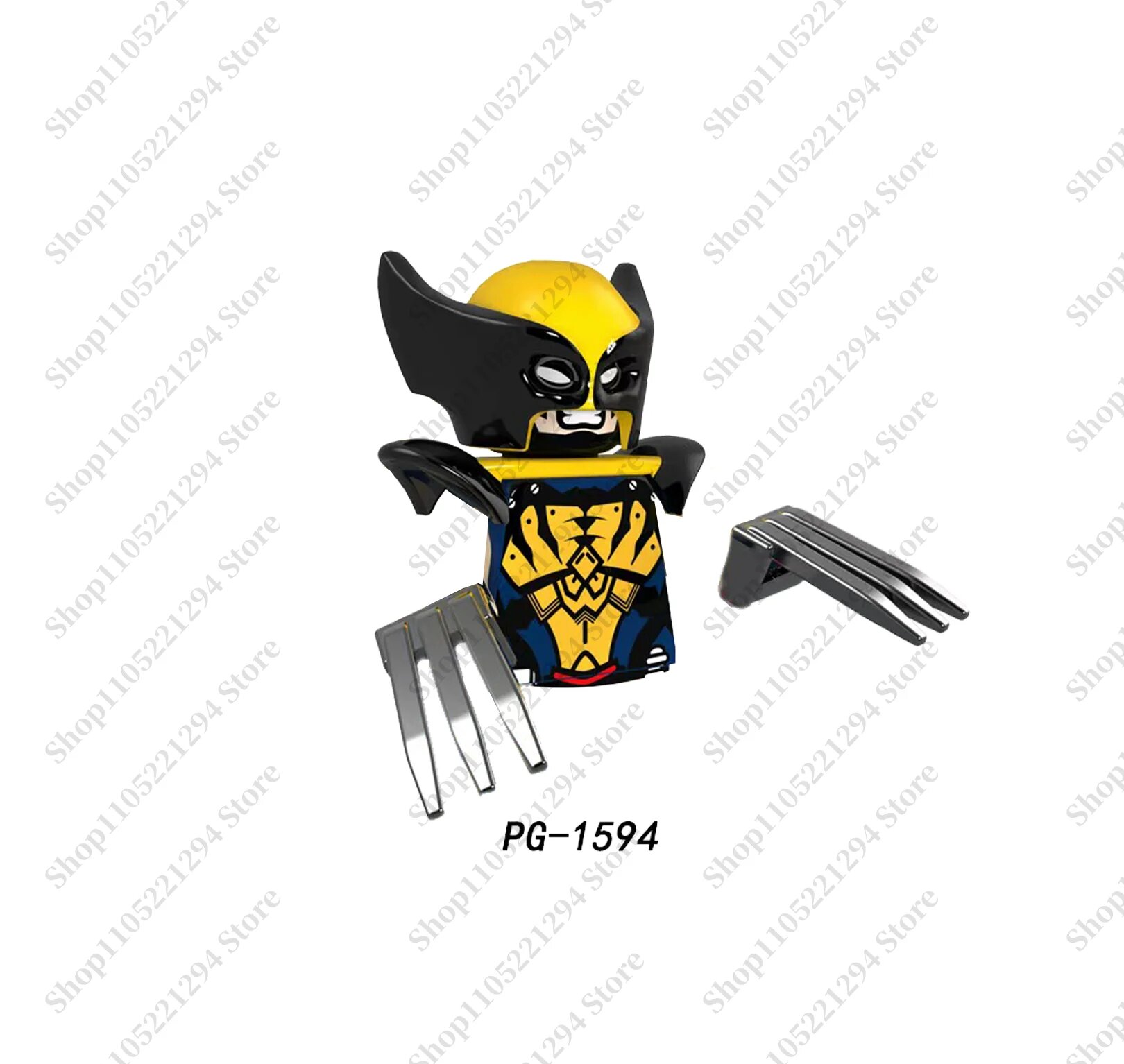 Конструктор Marvel Wolverine PG1594, черный