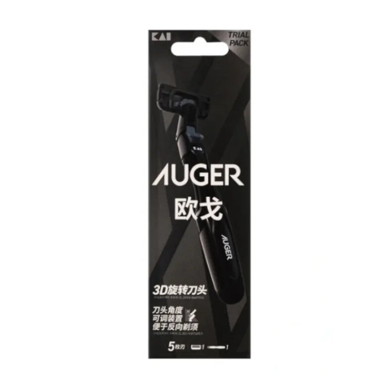 Auger Бритвенный станок с 5 лезвиями + 1 сменная кассета 1 шт