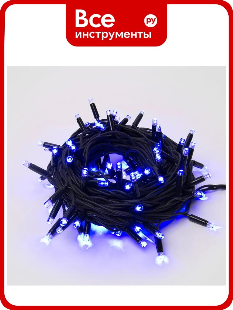 Светодиодная гирлянда Uniel ULD-S1000-120/DBA BLUE IP67 с контроллером, 10м UL-00005262