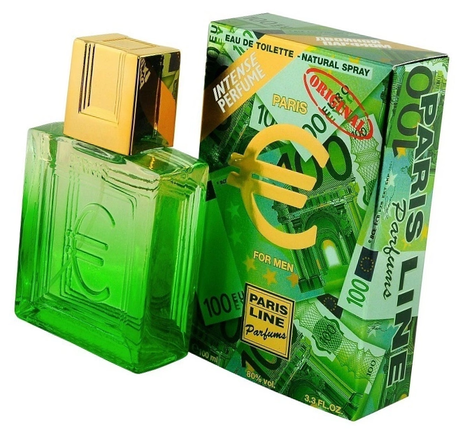 Мужская туалетная вода Пари Лайн Парфамс Евро 100 мл - Paris Line Parfums Euro