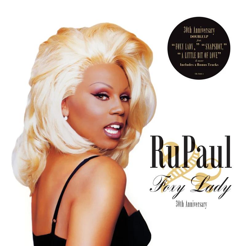 RuPaul - Foxy Lady - 30th Anniversary Black LP - новая виниловая пластинка
