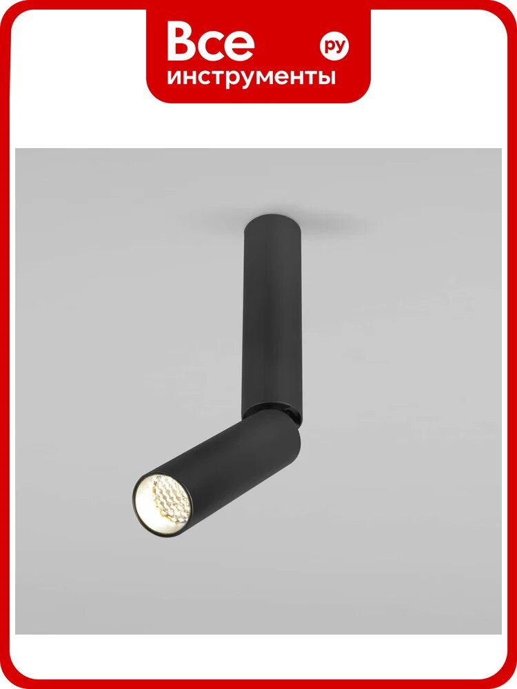 Накладной светодиодный светильник Elektrostandard - pika / 6w (25029/led) черный a061109