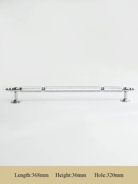 Ручки для шкафов TINYHOB из латуни C-4998-320-Chrome