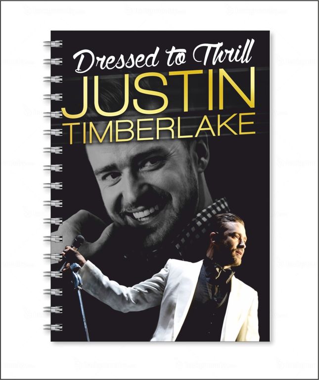Тетрадь Джастин Тимберлейк, Justin Timberlake №6, А5