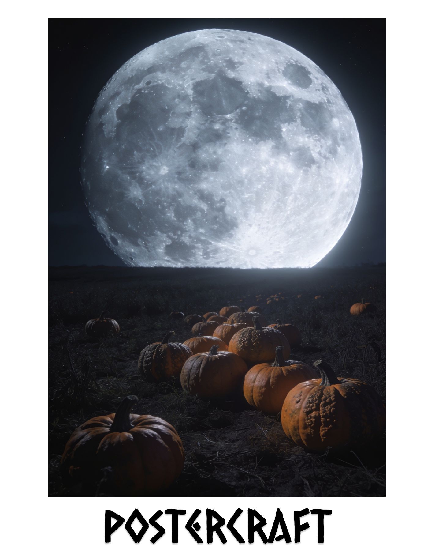 Постер "Хэллоуин" (Halloween, Привидения, Сладости, Тыквы), А3, глянцевый, 42х29.7см