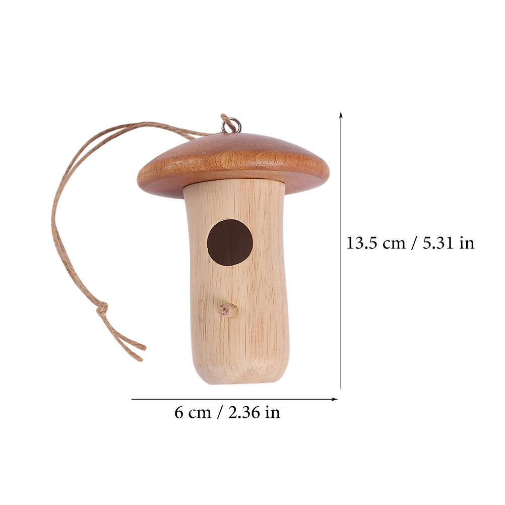 Кормушка Для Птиц В Форме Гриба Декоративная 13.50X6.00X6.00Cm