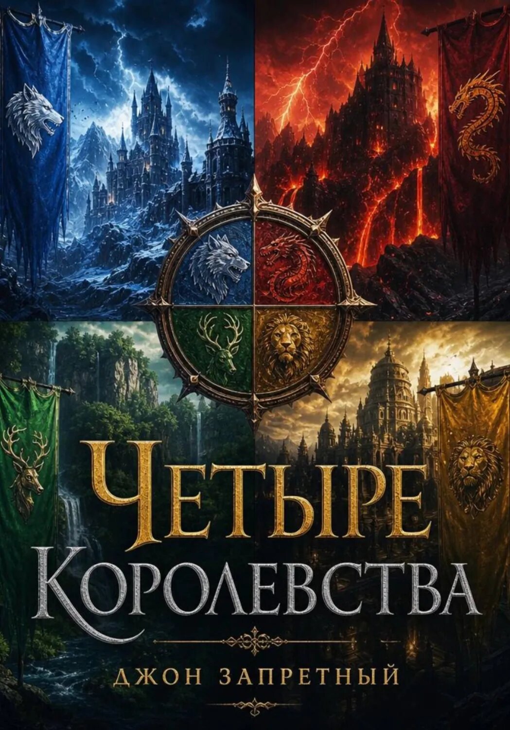 Четыре королевства [Цифровая книга]