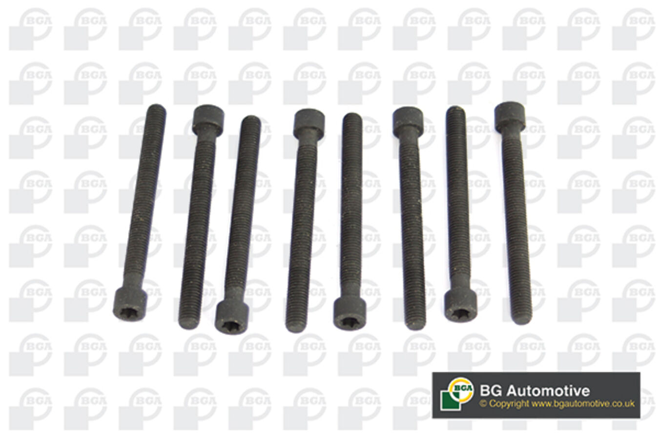 Комплект болтов гбц frd b/c-max, focus 1.0 12- (m10x1.5x105) 8шт. (BGA BK2327)