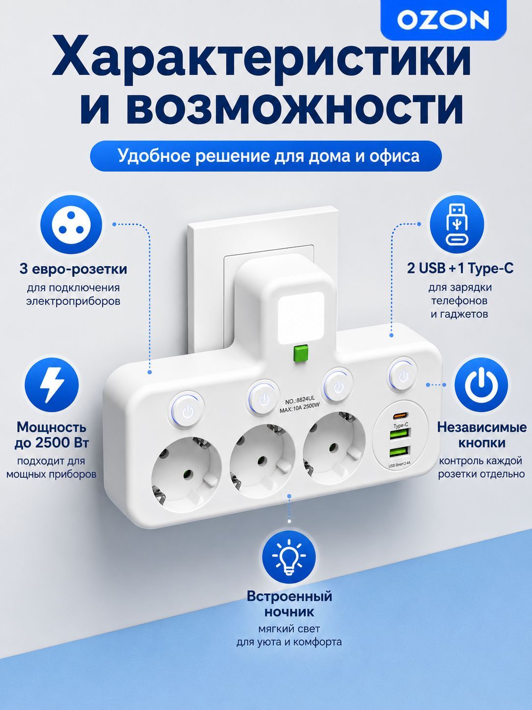 Розетка — фото 1