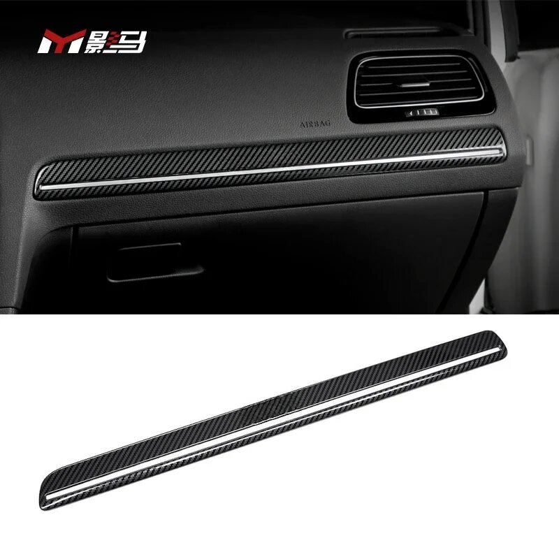Накладка на панель VW Golf 7 MK7, ABS perforated