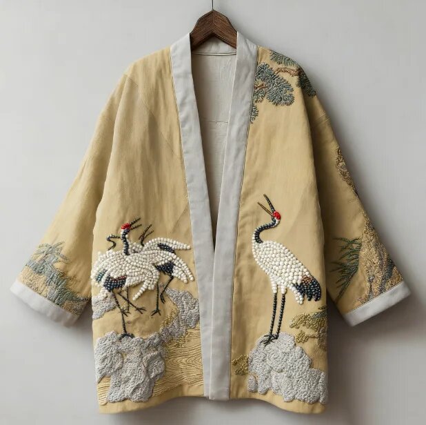 Кимоно кардиган бежевый, kimono 8