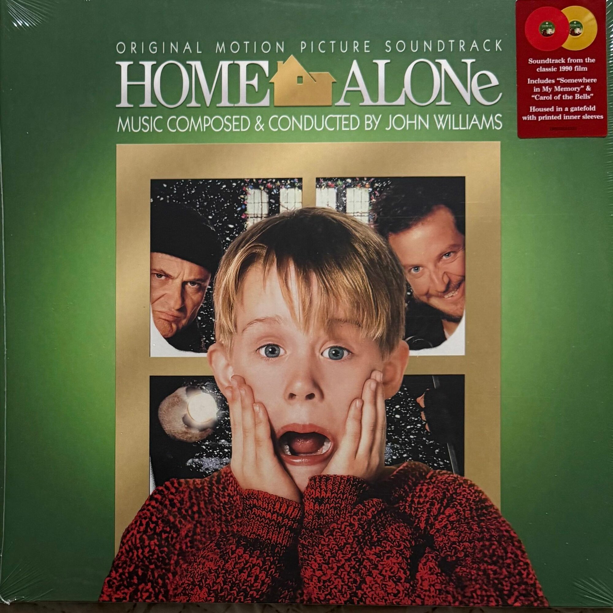 Виниловая пластинка Home Alone - Original Motion Picture Soundtrack 2LP Red/Gold
