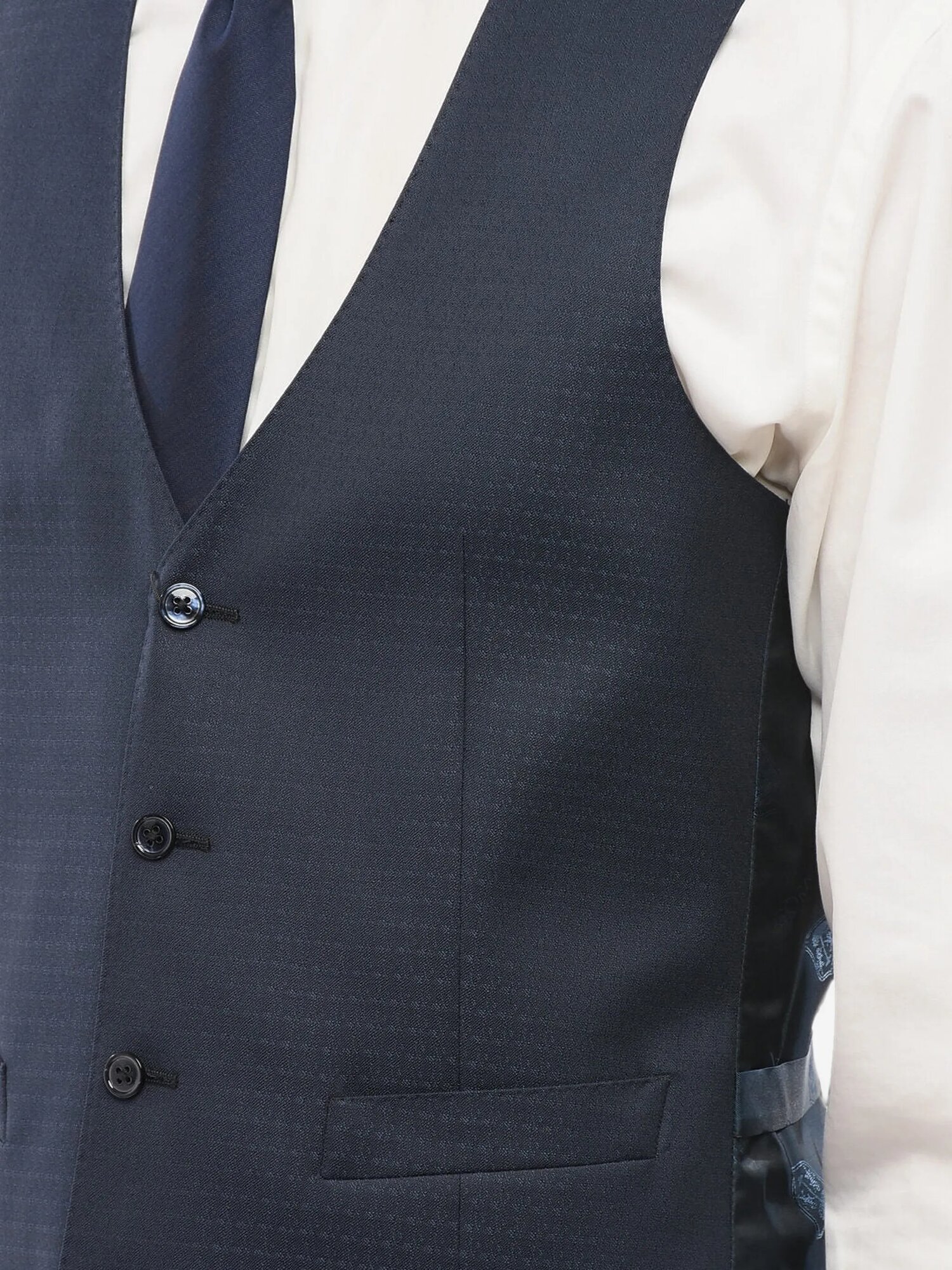 Пальто Corneliani Academy geometric-pattern waistcoat, размер 48 — фото 1