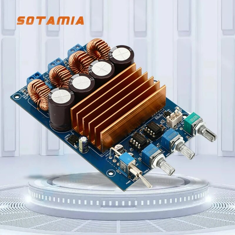 SOTAMIA TPA3221 двухканальный цифровой аудиоусилитель 100Вт