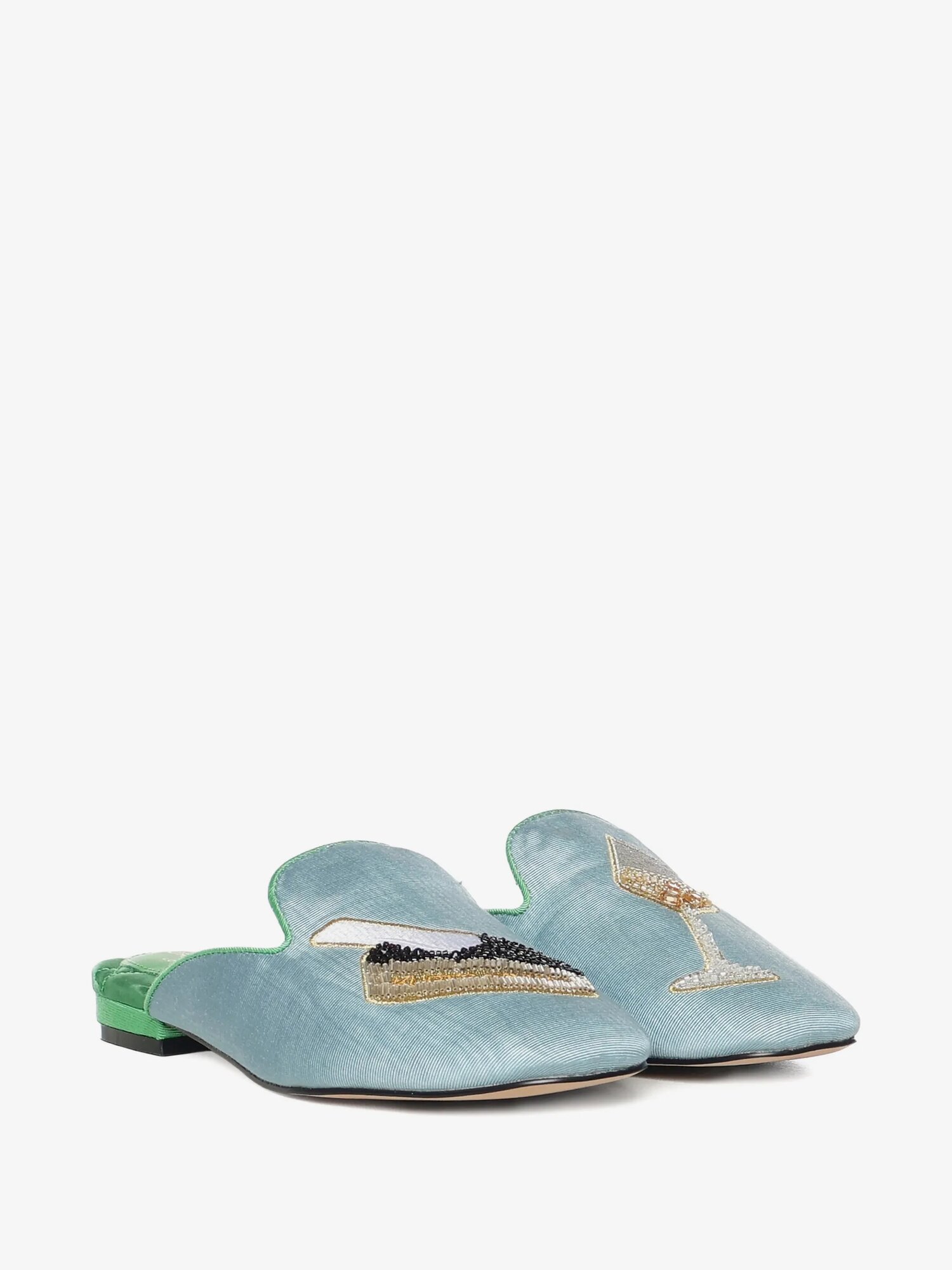 Мюли KURT GEIGER Embroidered mules, размер 36 — фото 1