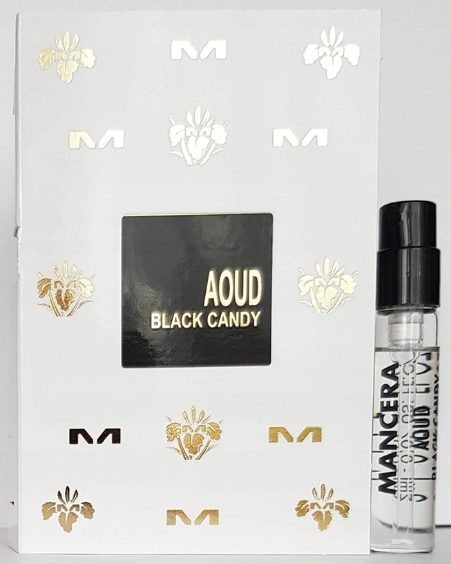 Пробник Мансера Ауд Блэк Кэнди 2 мл для женщин и мужчин / Mancera Aoud Black Candy Черная Конфета