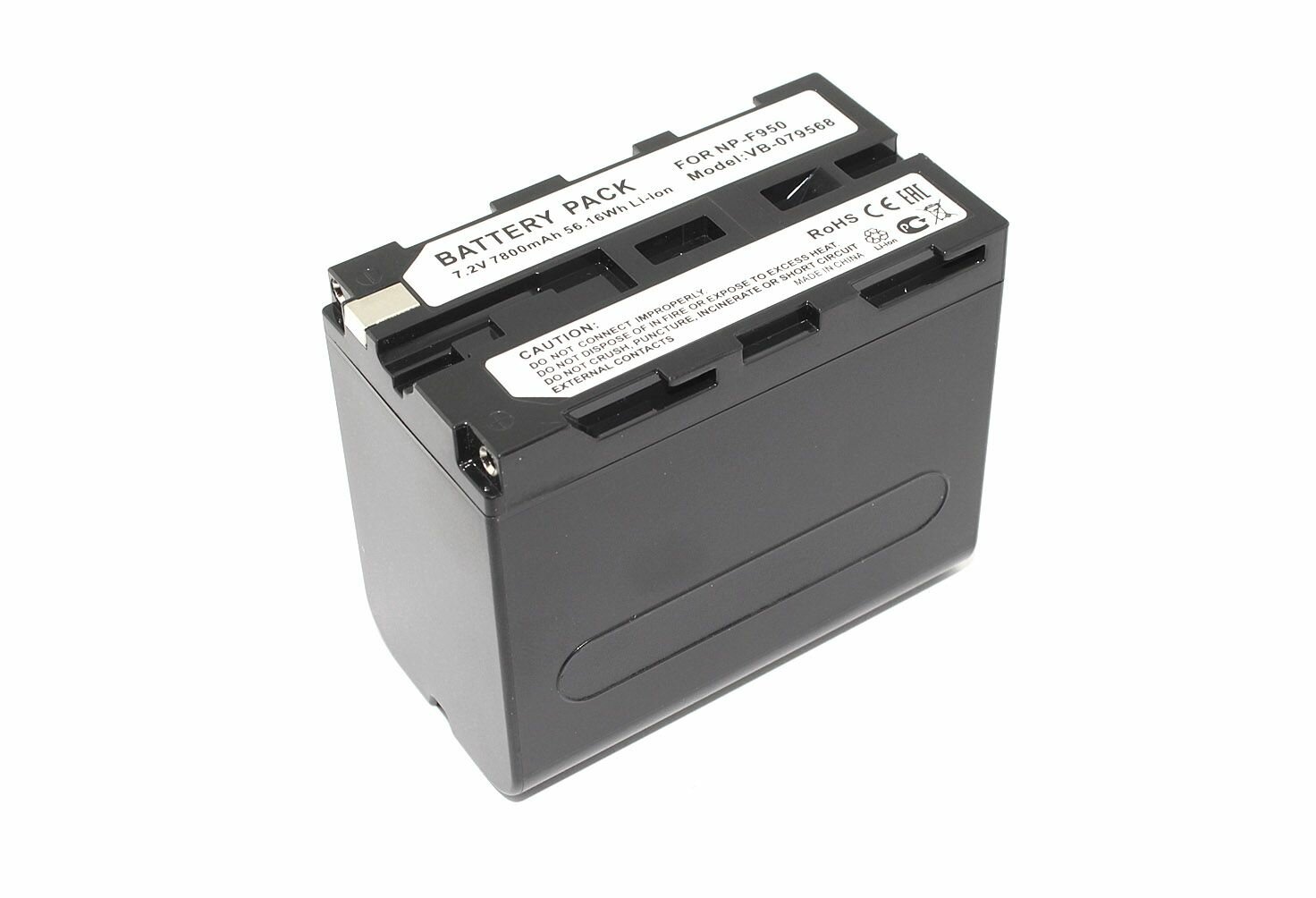 Аккумуляторная батарея для видеокамеры Sony CCD-RV (NP-F950) 7.2V 7800mAh Li-ion усиленная