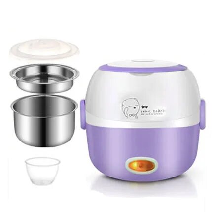 Электрическая рисоварка DMWD 2 л Double layers Purple, 220V