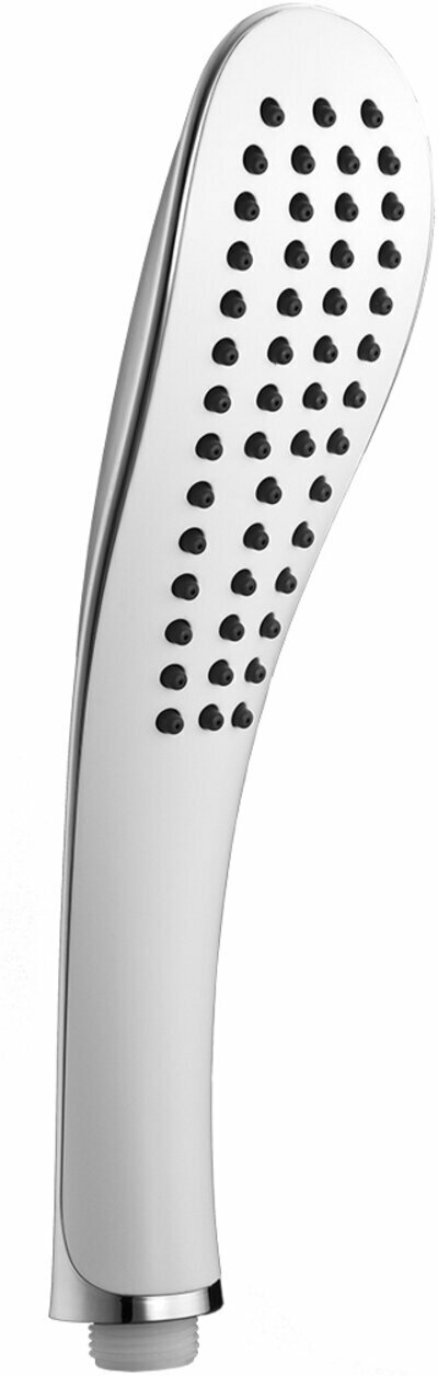 Лейка для душа IDDIS Оптима Хоум (Optima Home) 0201F00I18 белая с хромом 1 режим