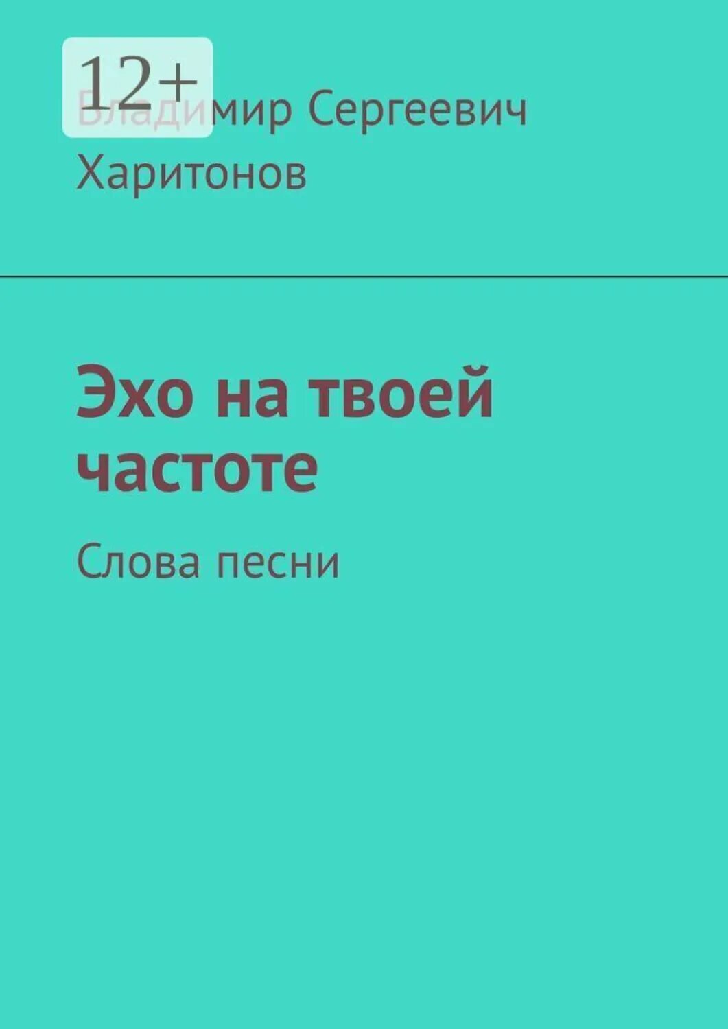 Эхо на твоей частоте. Слова песни [Цифровая книга]