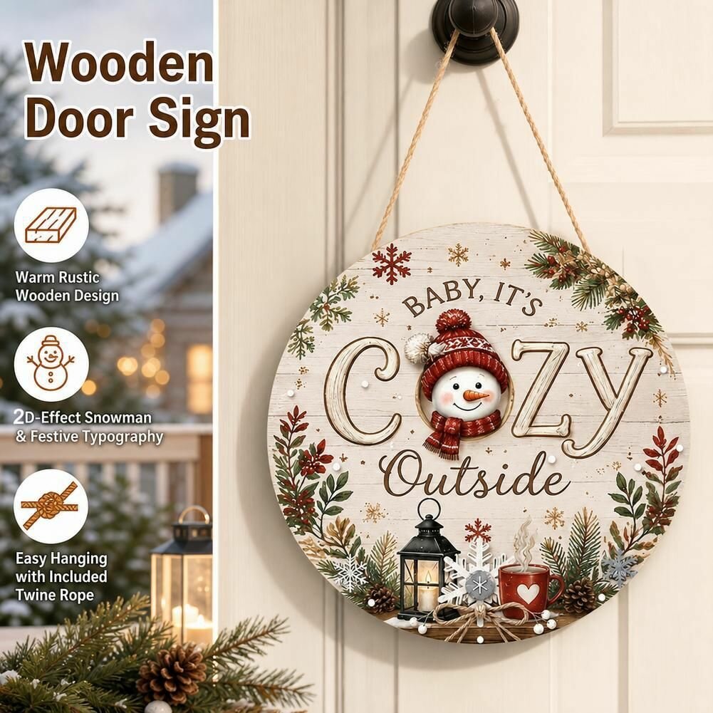 Рождественское украшение с номером дома, подходящее для украшения входной двери