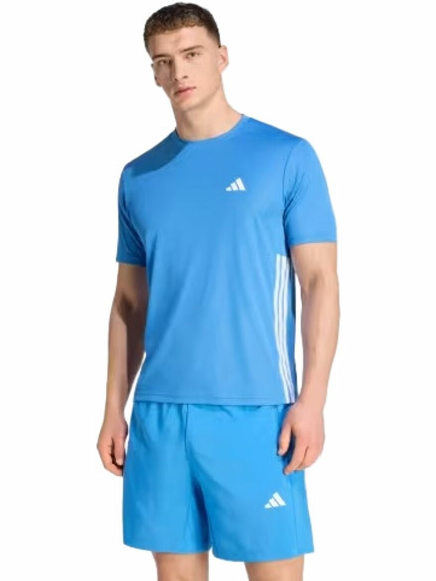 Футболка спортивная Workout Essentials Base 3-Stripes T-Shirt