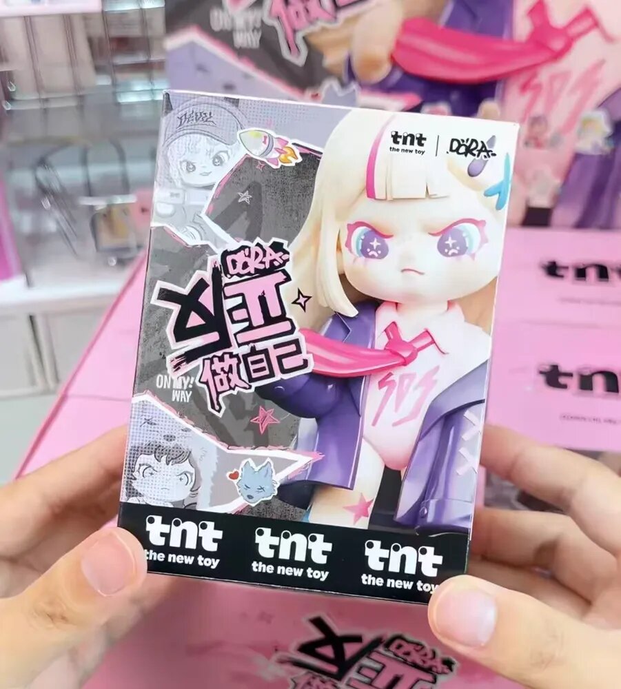 Коллекционная фигурка DORA Будь собой (Blind Box). Стильный декор TNT the new toy, подарок
