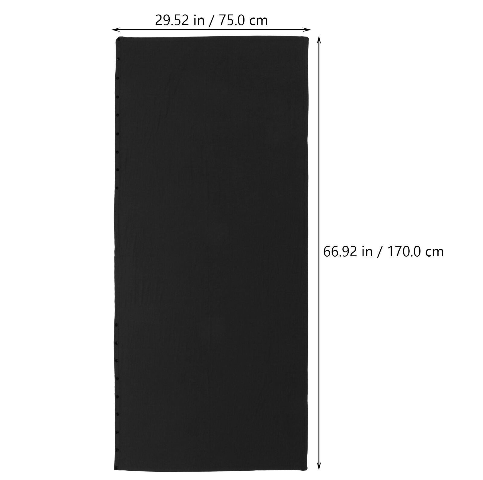 Черный Платок Для Кормления С Кнопками Бreastfeeding 170X75CM