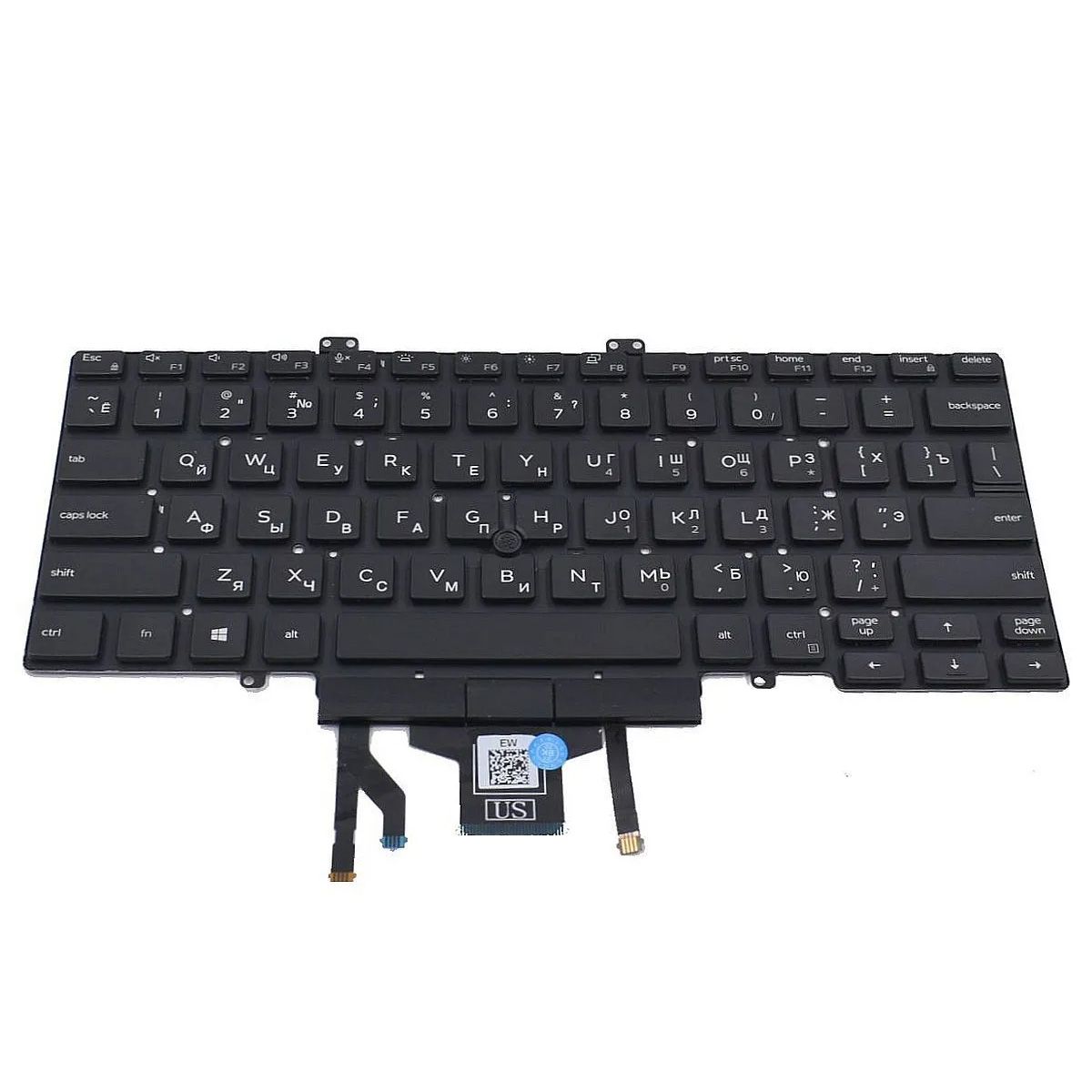 Клавиатура с подсветкой Dell Latitude 5400/5401