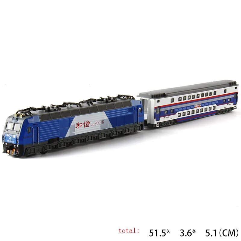 Модель скоростного поезда из металла 1:87