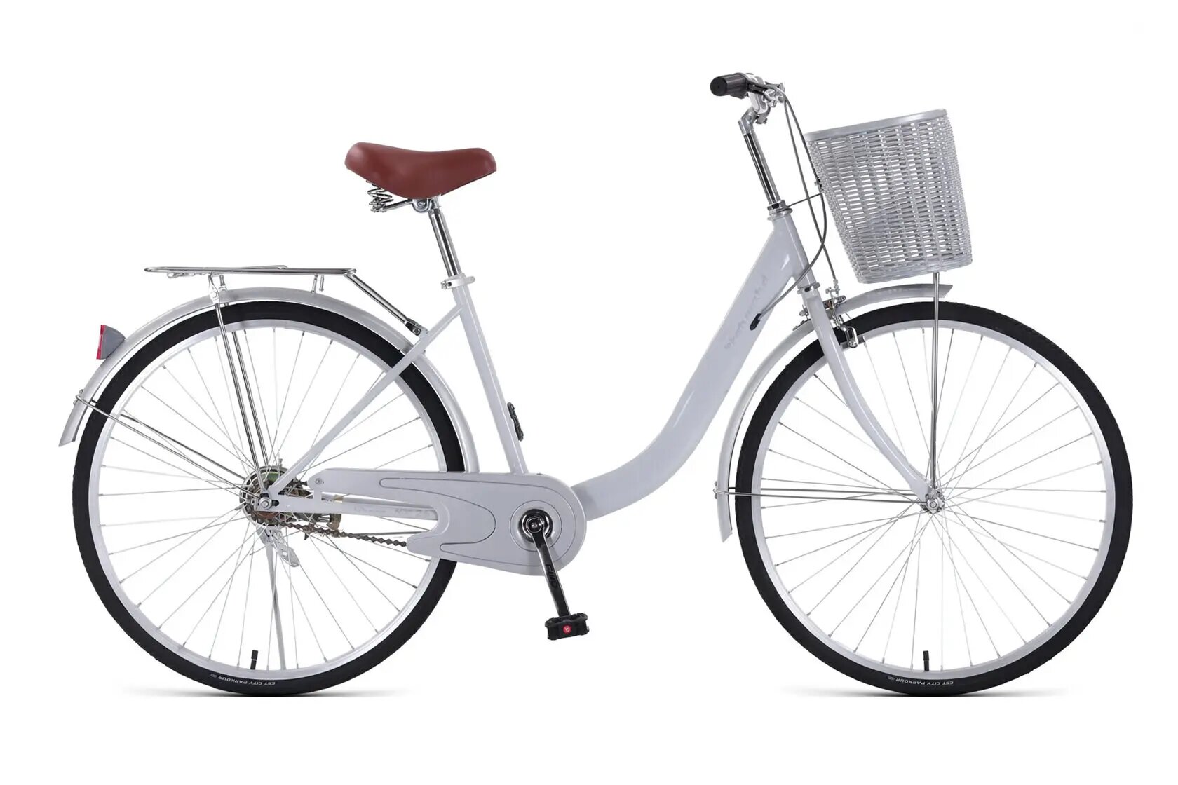 Велосипед FORWARD GRACE NX 26 17" 2026 светло-серый
