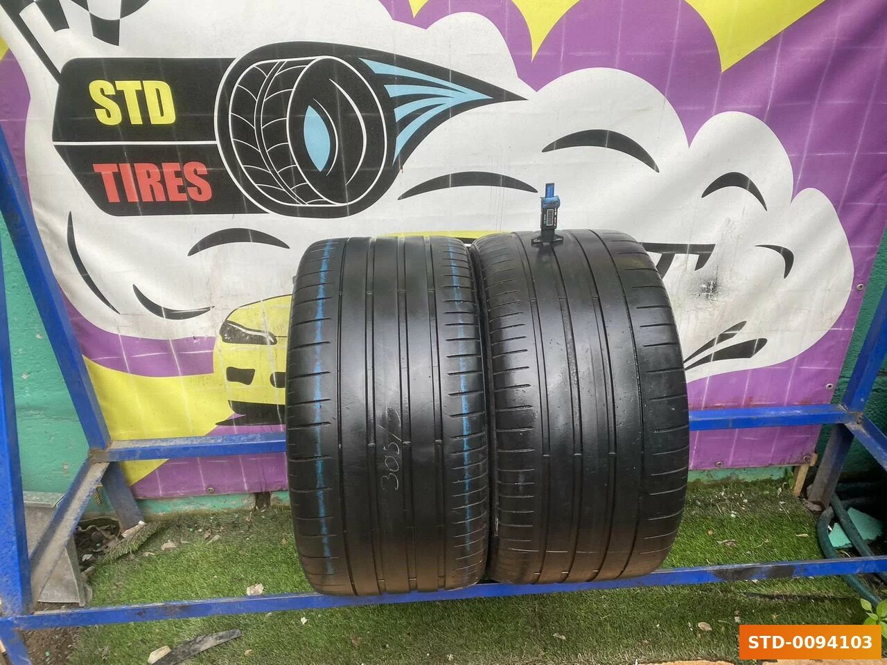 Комплект (2 шт) летних БУ шин Pirelli P Zero PZ4 305/30 R21 40% износ 7479118899