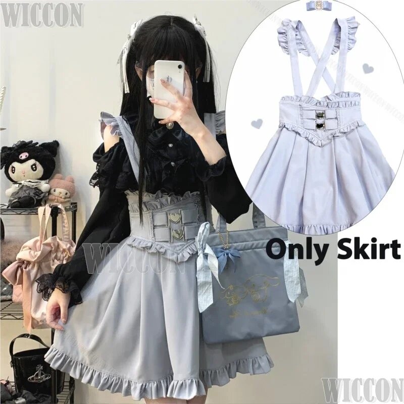 Костюм CyOverall Jirai Kei Maid Skirt B