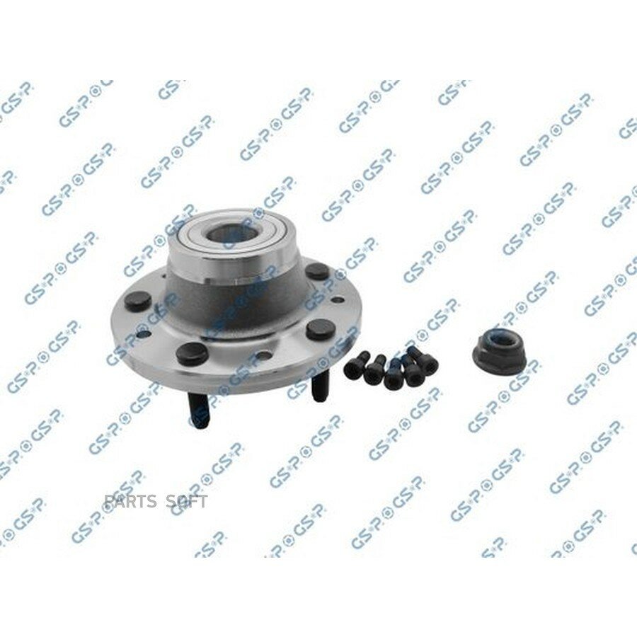 GSP 9237025K Ступица с подшипником FORD TRANSIT CUSTOM 12- зад