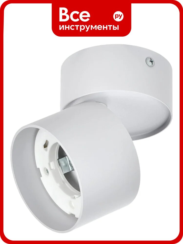 Светильник IEK 4040 настенно-потолочный GX53 белый LT-USB0-4040-GX53-1-K01