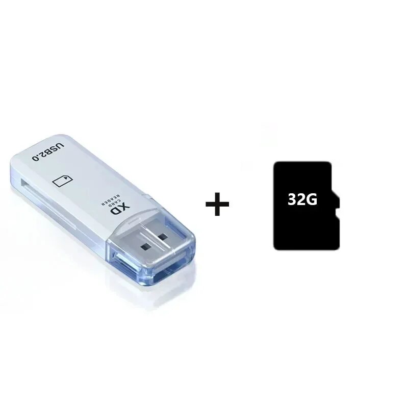 Кардридер UGREEN для карт XD Olympus Fuji USB 2.0 white 32G
